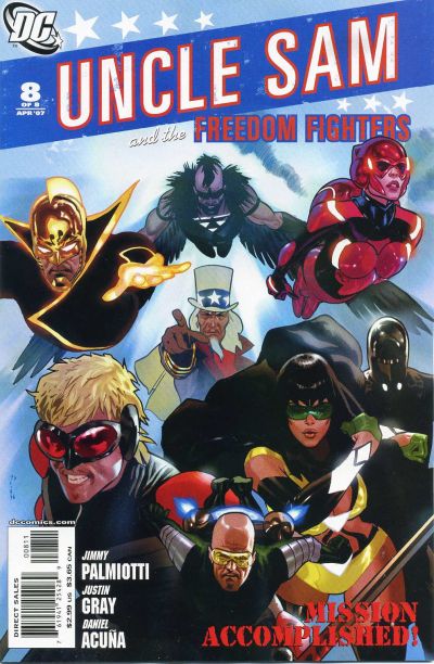 Uncle Sam And The Freedom Fighters Vol 1 8 Dc Comics Database
