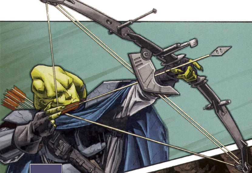 Mandalorian Compound Bow - Star Wars Legacy