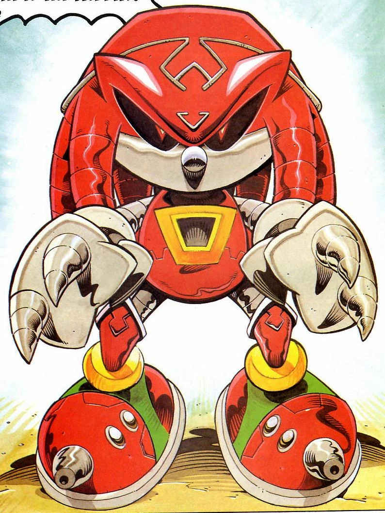Mecha Knuckles - Sonic News Network, the Sonic Wiki