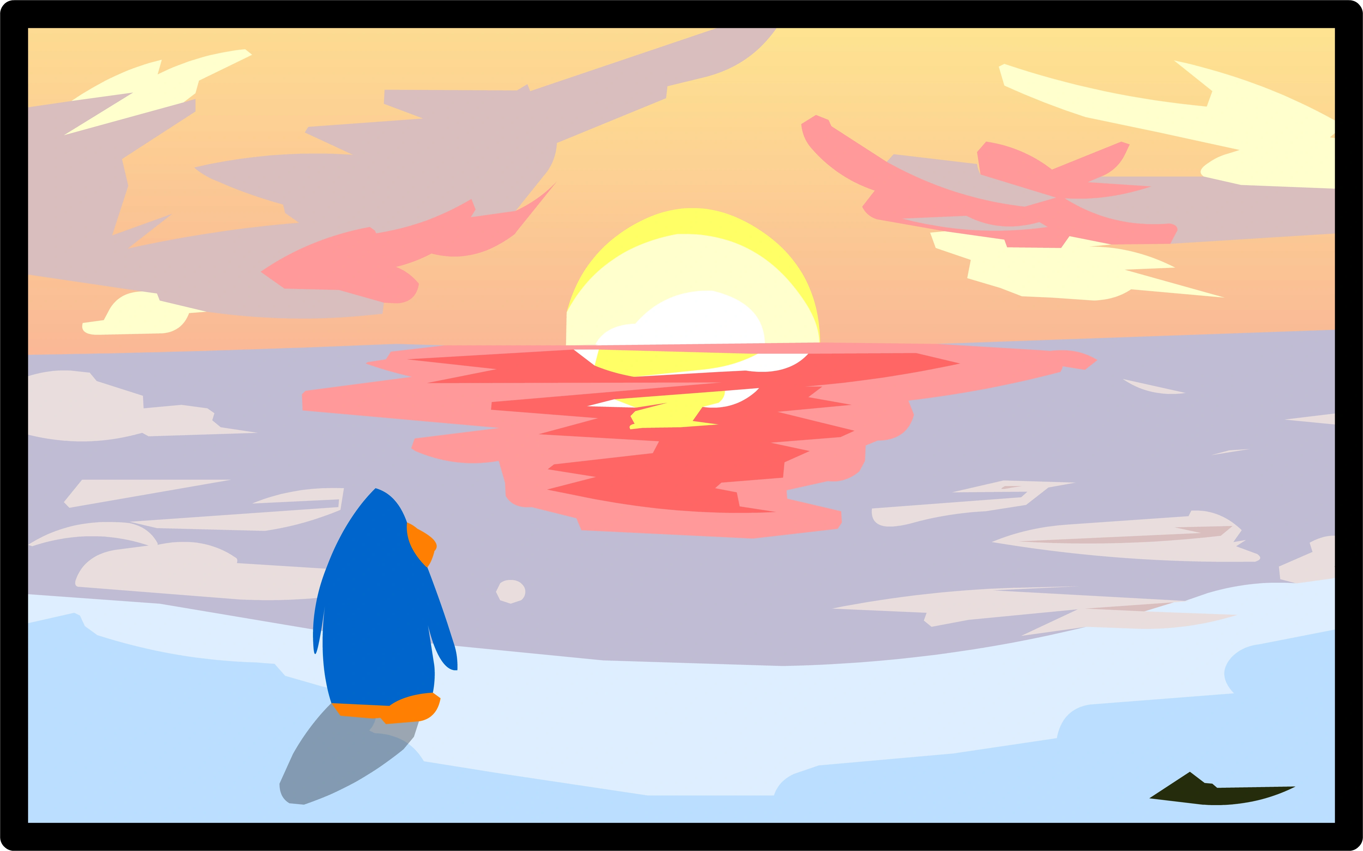 Sunset Painting - Club Penguin Wiki - The free, editable encyclopedia ...