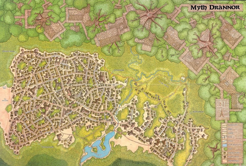 Myth Drannor - The Forgotten Realms Wiki - Books, races, classes, and more