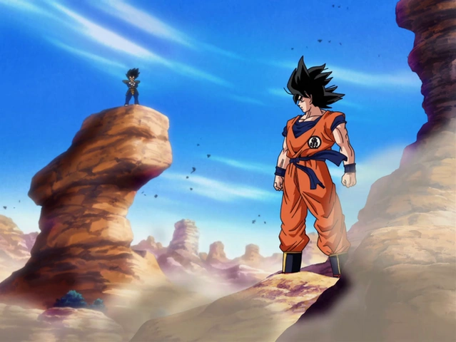 Dragon Ball Z: El 1er combate de Goku y Vegeta ¿Quién fue el justo ...