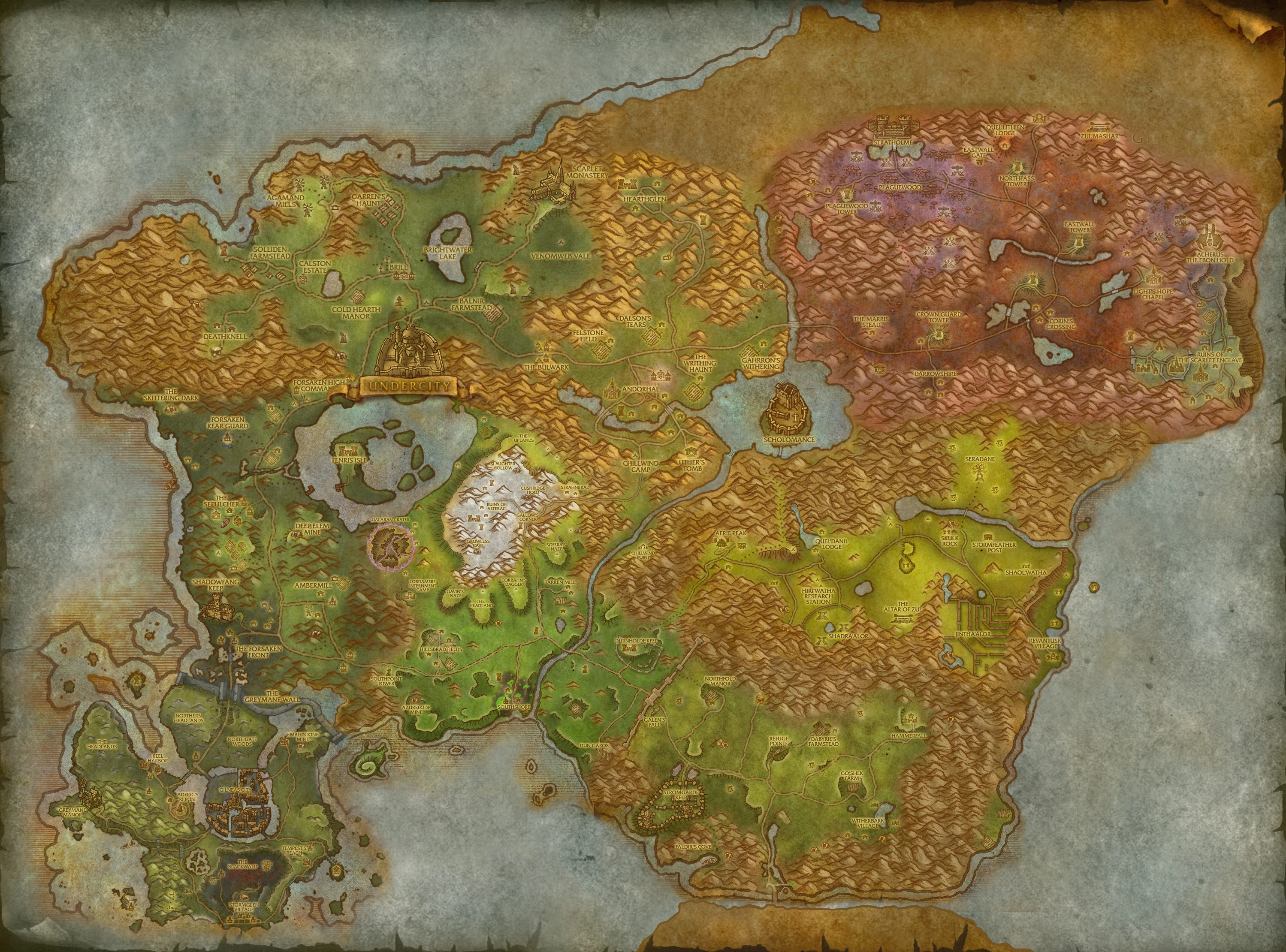 Lordaeron (reino) - WarcraftWiki
