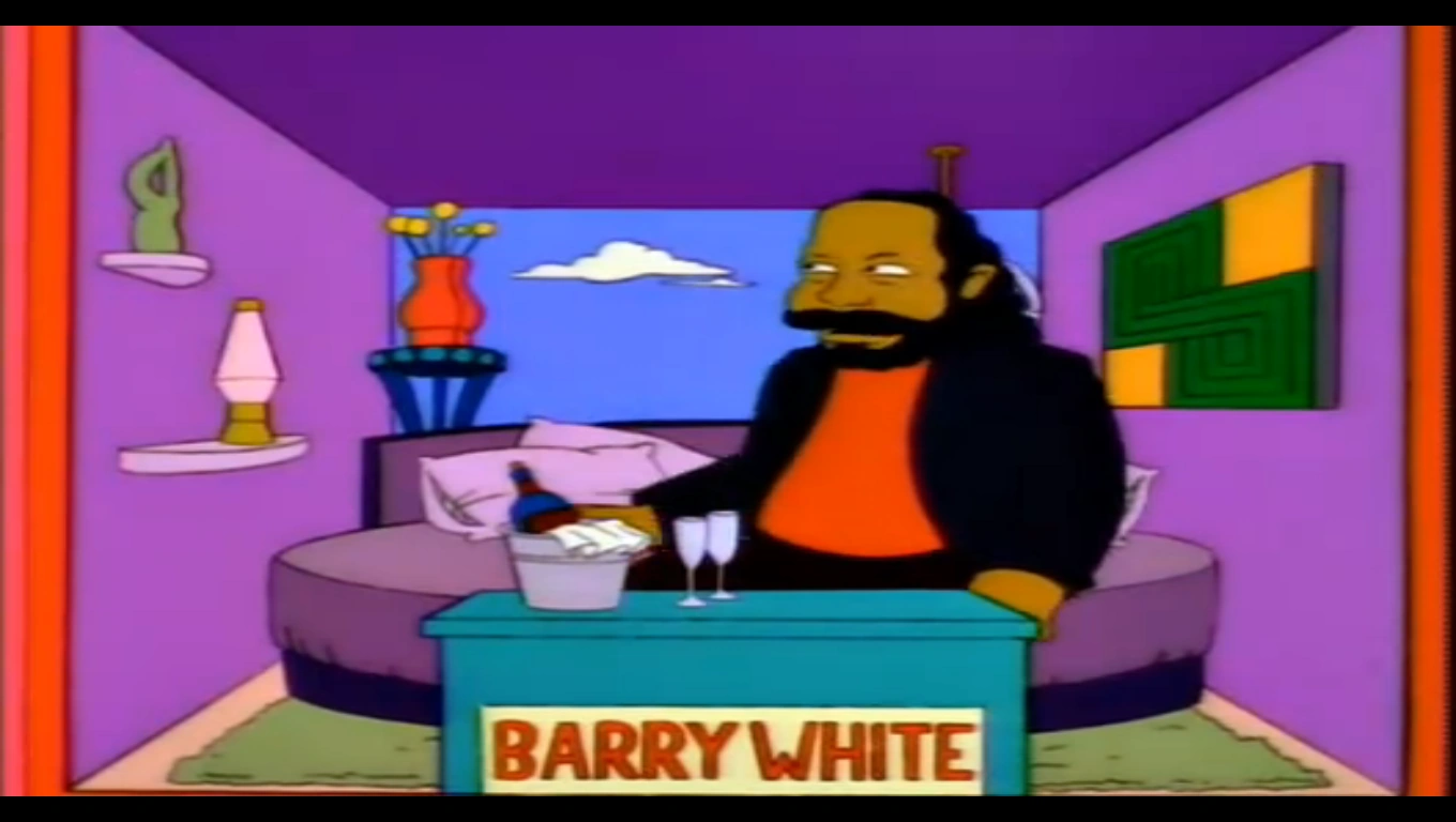 Barry White - Simpson Wiki en Español, la wiki de Los Simpson