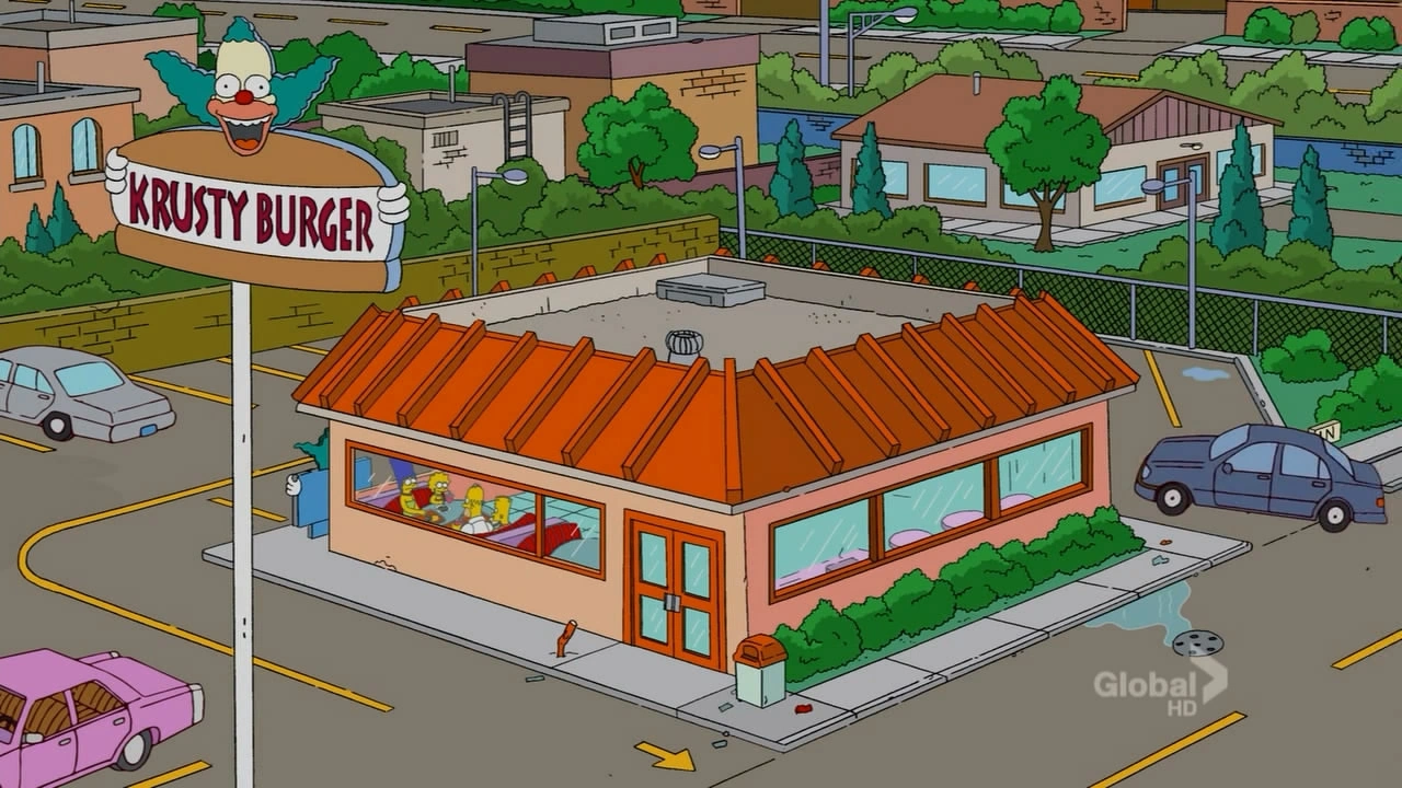 Krusty Burger - The Simpsons: Springfield Bound