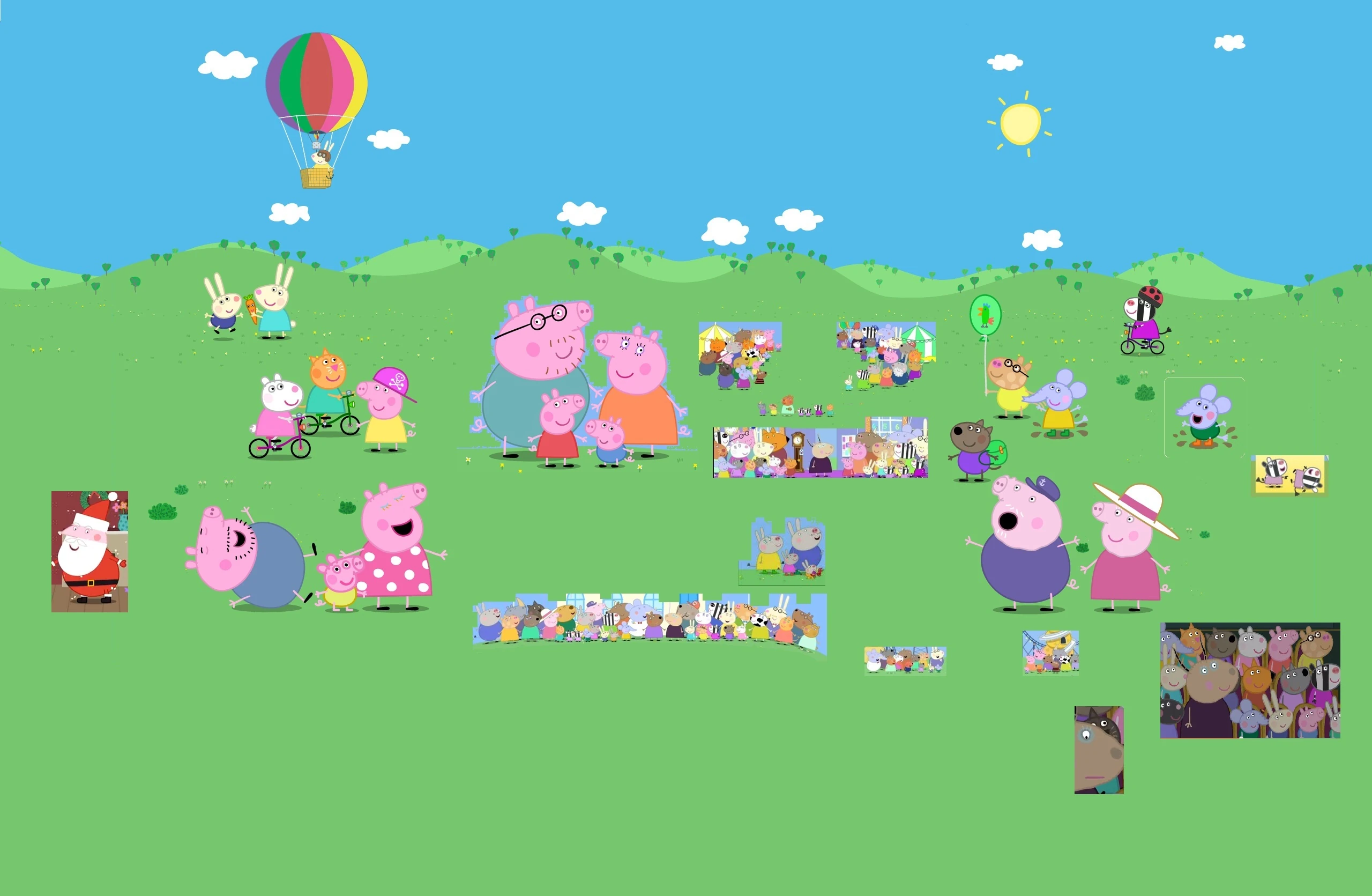 Image - All peppa pig characters v7.jpg - Peppa Pig Wiki